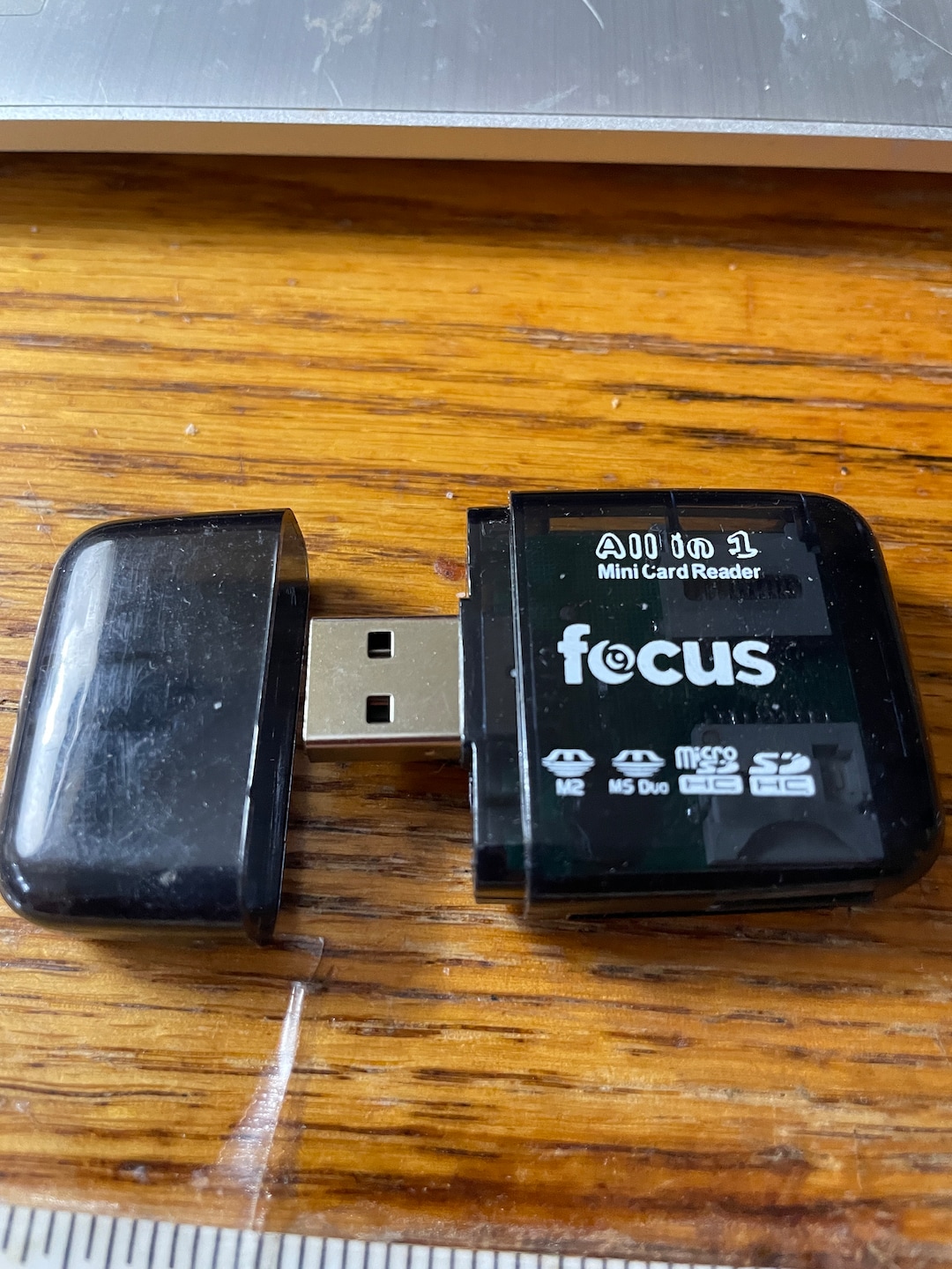 Focus Card Reader Black Mini Card Reader USB 2 Card Slot on Side - Etsy