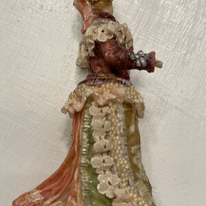 Pair Victorian Chalk Figures for Hanging on Christmas Tree - Etsy