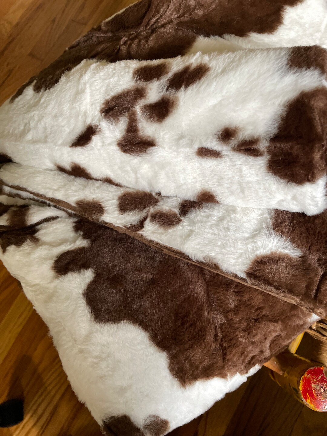Cow Print Blanket 60 X 50 Cow Print Soft and Cuddly Cow Print on Both ...
