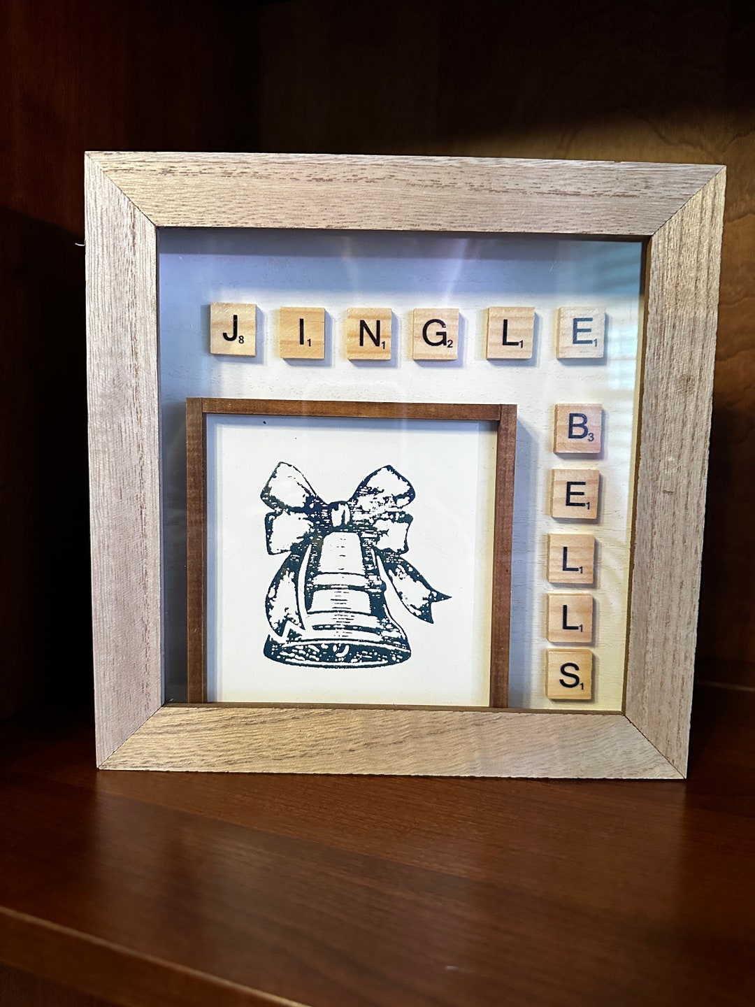 Jingle Bells Box Frame - Etsy