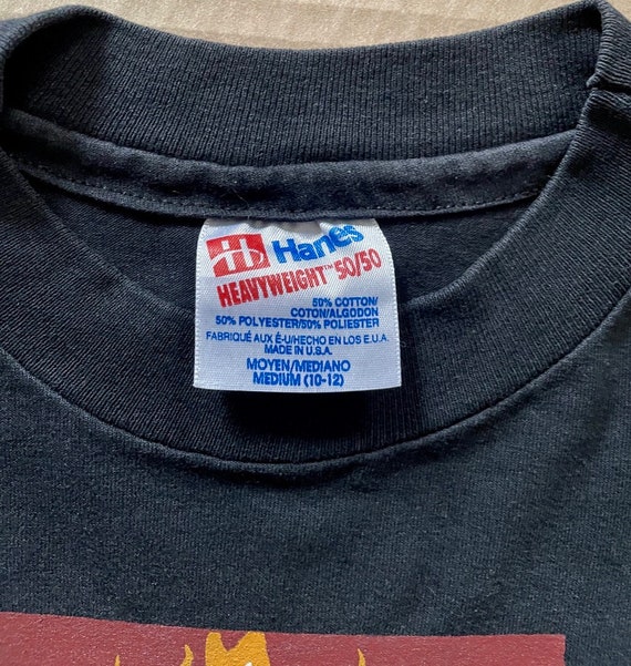 Vintage 1999 y2k Shepard Fairey KISS GIANT T Shirt Wo… - Gem