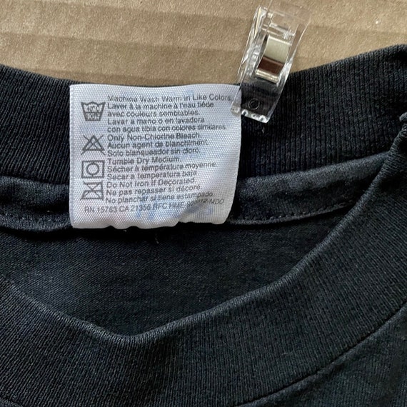 Vintage 1999 y2k Shepard Fairey KISS GIANT T Shirt Wo… - Gem