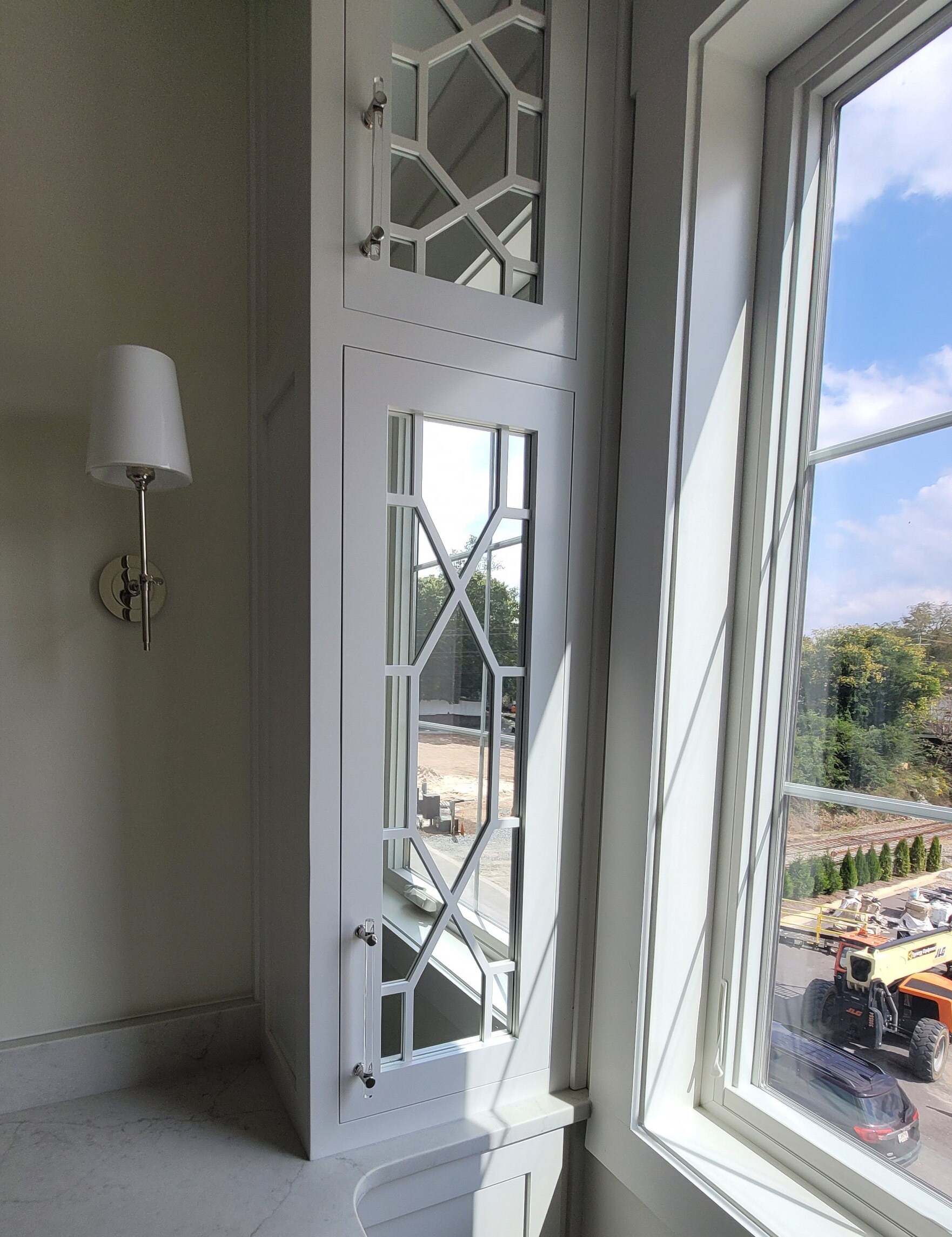 Bartlett Cabinet Door Insert Custom Decorative Mullion Door Kitchen ...