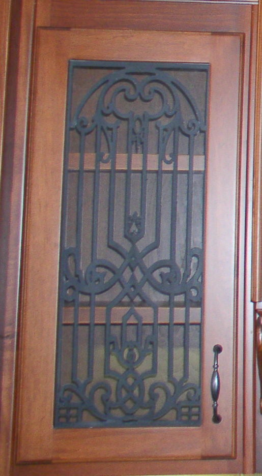 Orla Cabinet Door Insert Custom Decorative Mullion Door Kitchen Bath ...