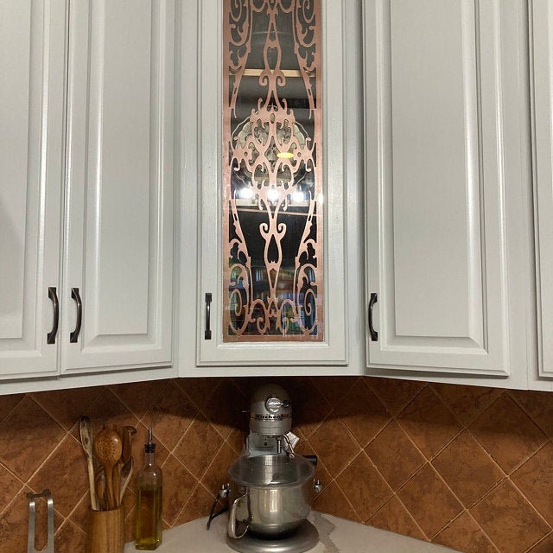 Cassie Cabinet Door Insert Custom Decorative Mullion Door Kitchen Bath ...