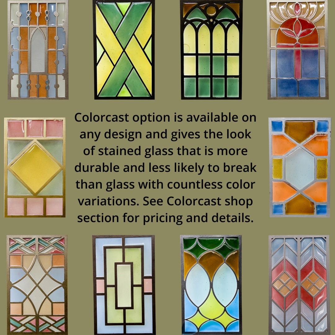 Gleason Cabinet Door Insert Custom Decorative Mullion Door Kitchen Bath ...
