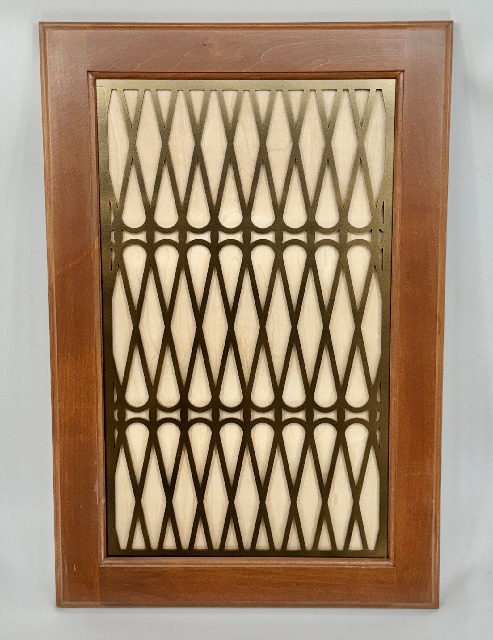 Hannah Cabinet Door Insert Custom Decorative Mullion Door Kitchen Bath ...