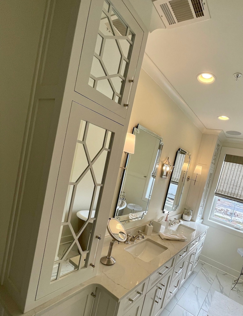 Bartlett Cabinet Door Insert Custom Decorative Mullion Door Kitchen ...
