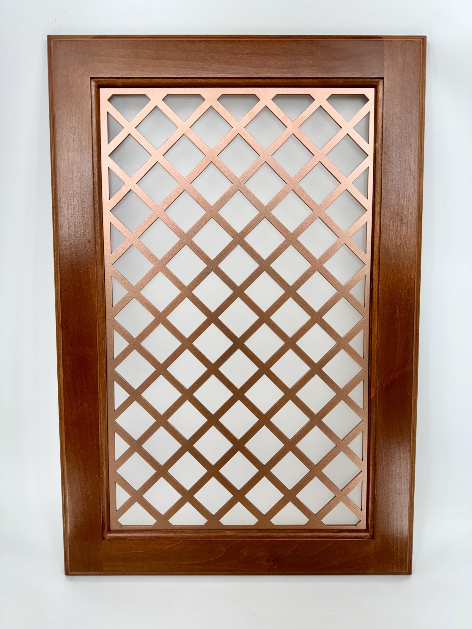 Diamonds 1.5" Cabinet Door Insert Custom Decorative Mullion Door ...