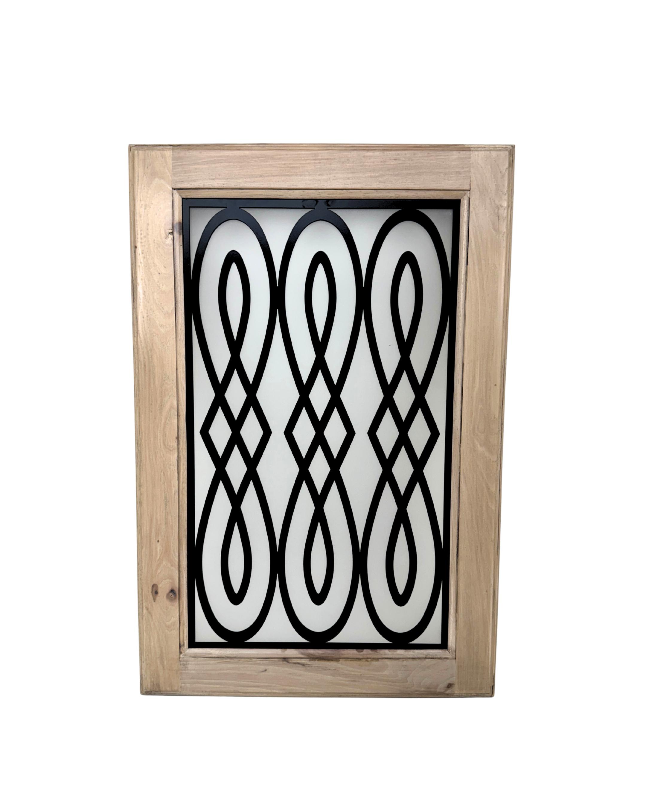 Audrey Cabinet Door Insert Custom Decorative Mullion Door Kitchen Bath ...