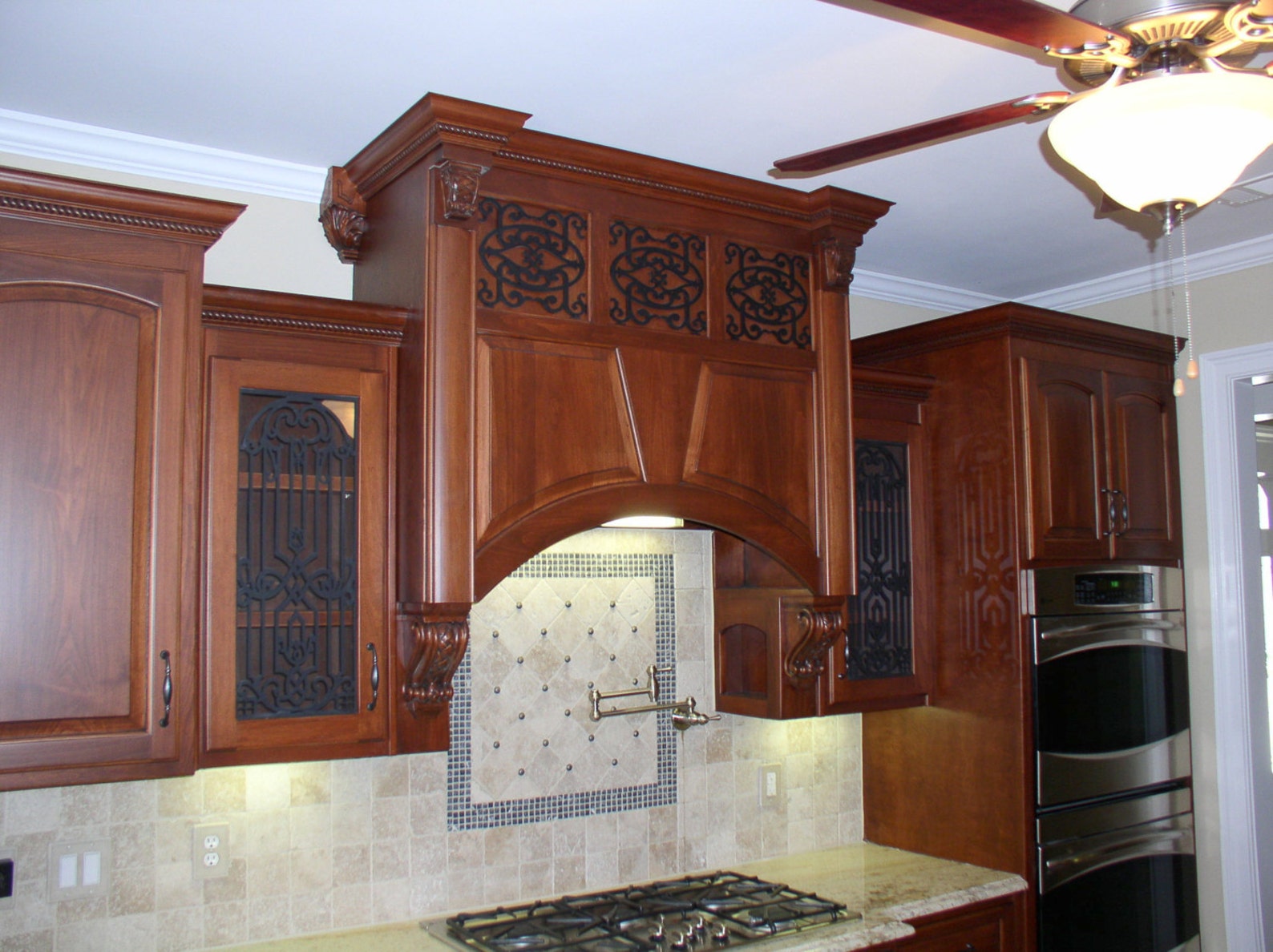 Orla-Cabinet Door Panel Insert in decorative iron.. Available | Etsy