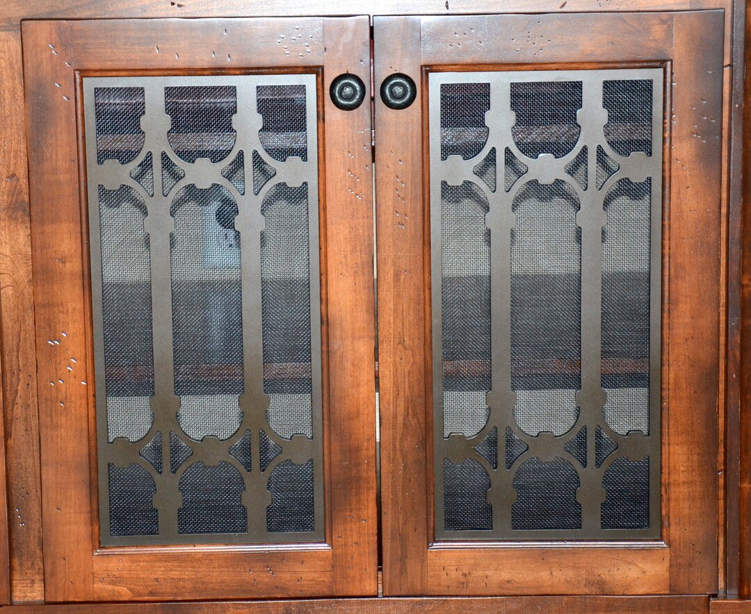 Naomi Cabinet Door Insert Custom Decorative Mullion Door Kitchen Bath ...