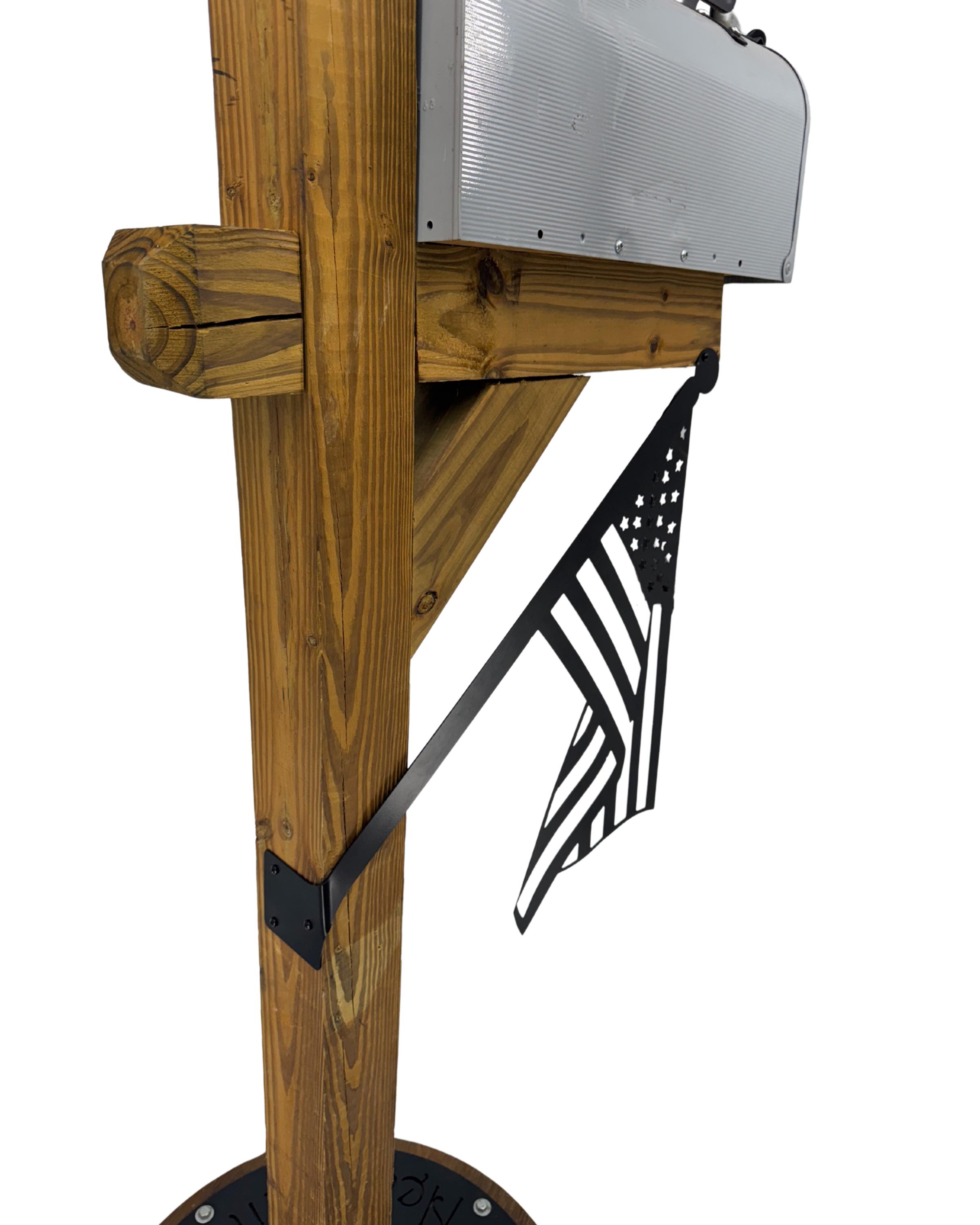 Forever Flags Metal Mailbox Hanger Custom Numbers Mailbox Flag ...