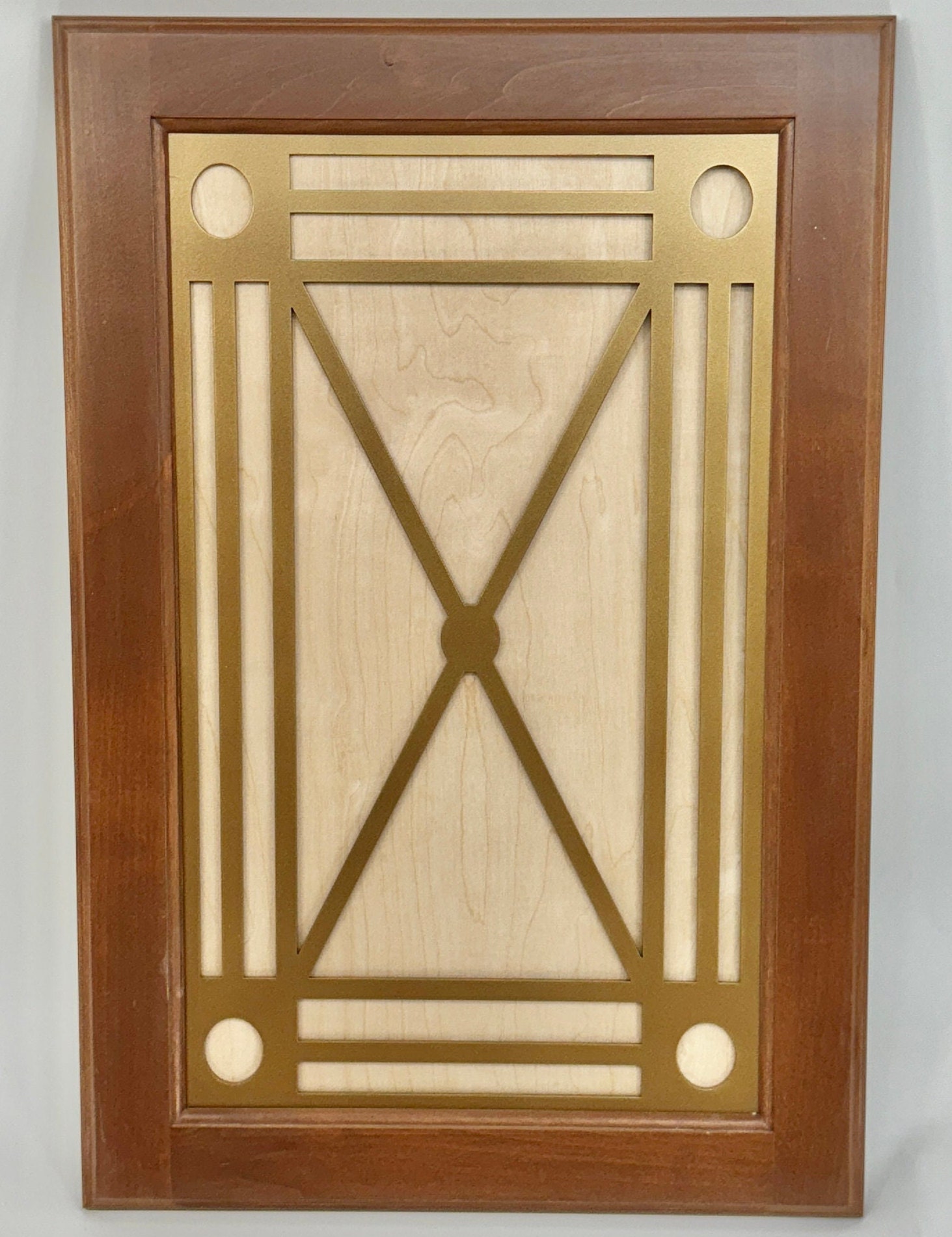 Zina Cabinet Door Insert Custom Decorative Mullion Door Kitchen Bath ...