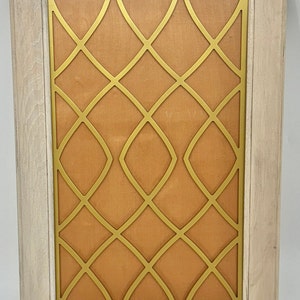 Archer#1 Cabinet Door Insert Custom Decorative Mullion Door Kitchen ...
