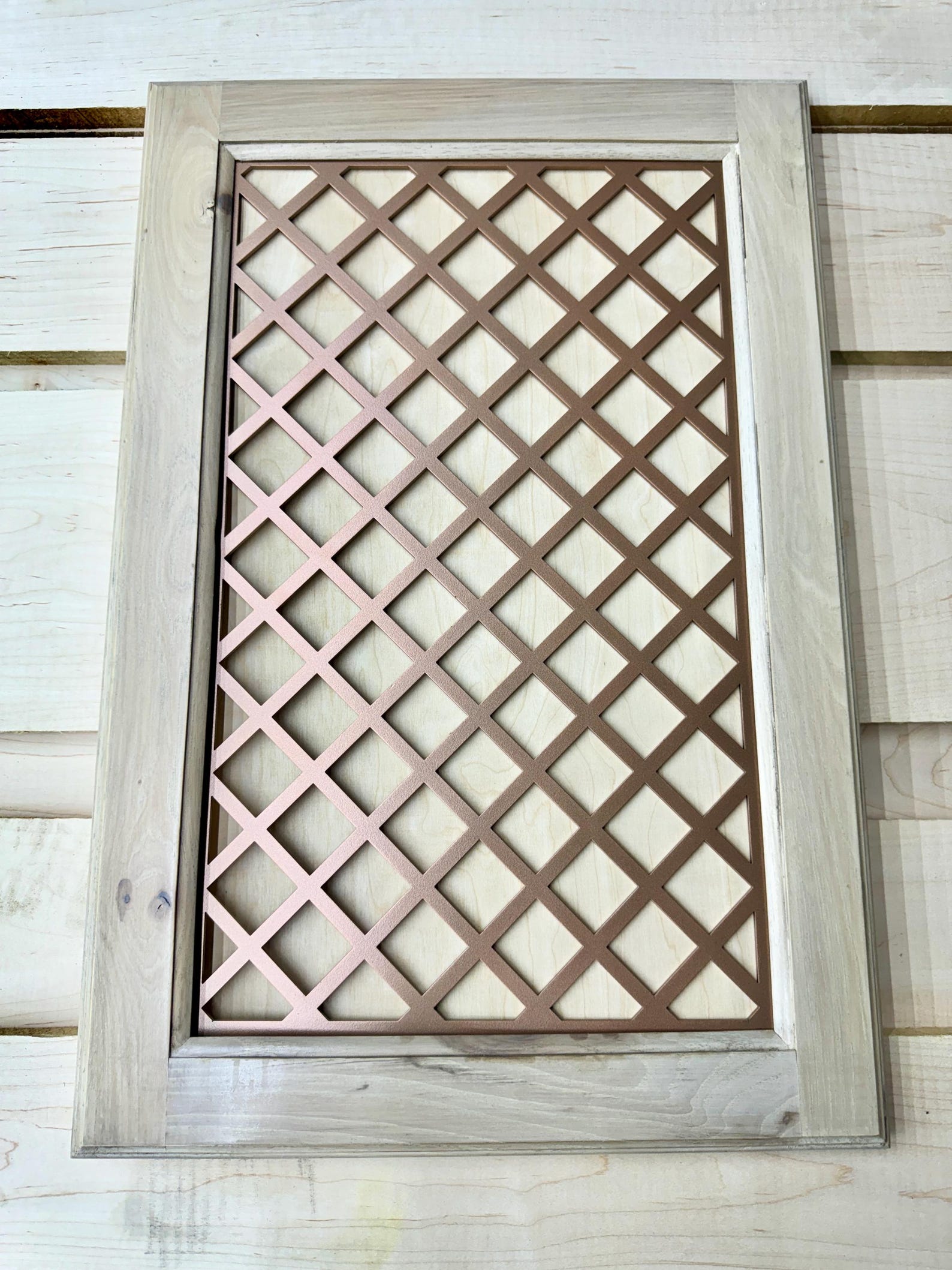 Diamonds 1.5" Cabinet Door Insert Custom Decorative Mullion Door ...