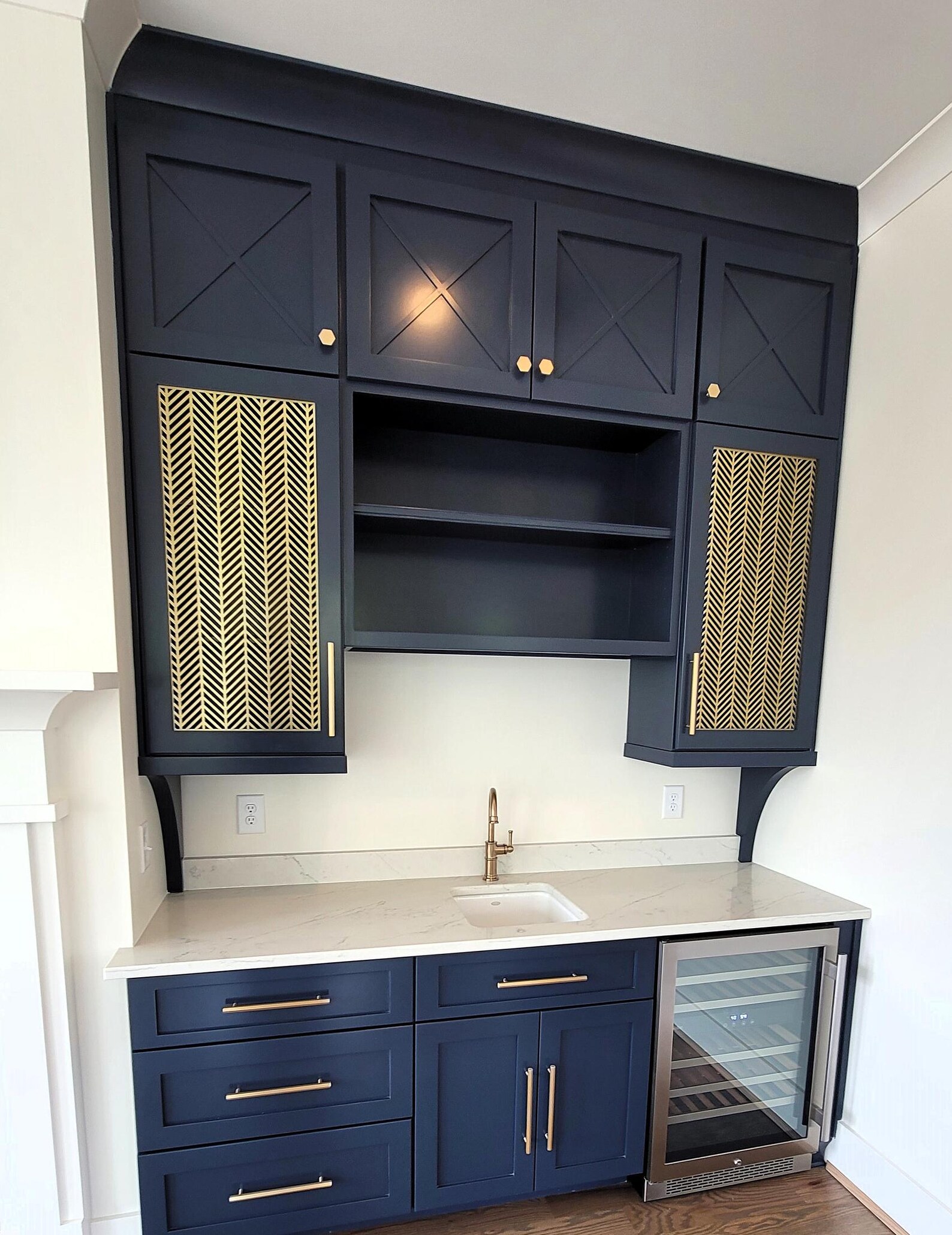 Eden Cabinet Door Insert Custom Decorative Mullion Door Kitchen Bath ...