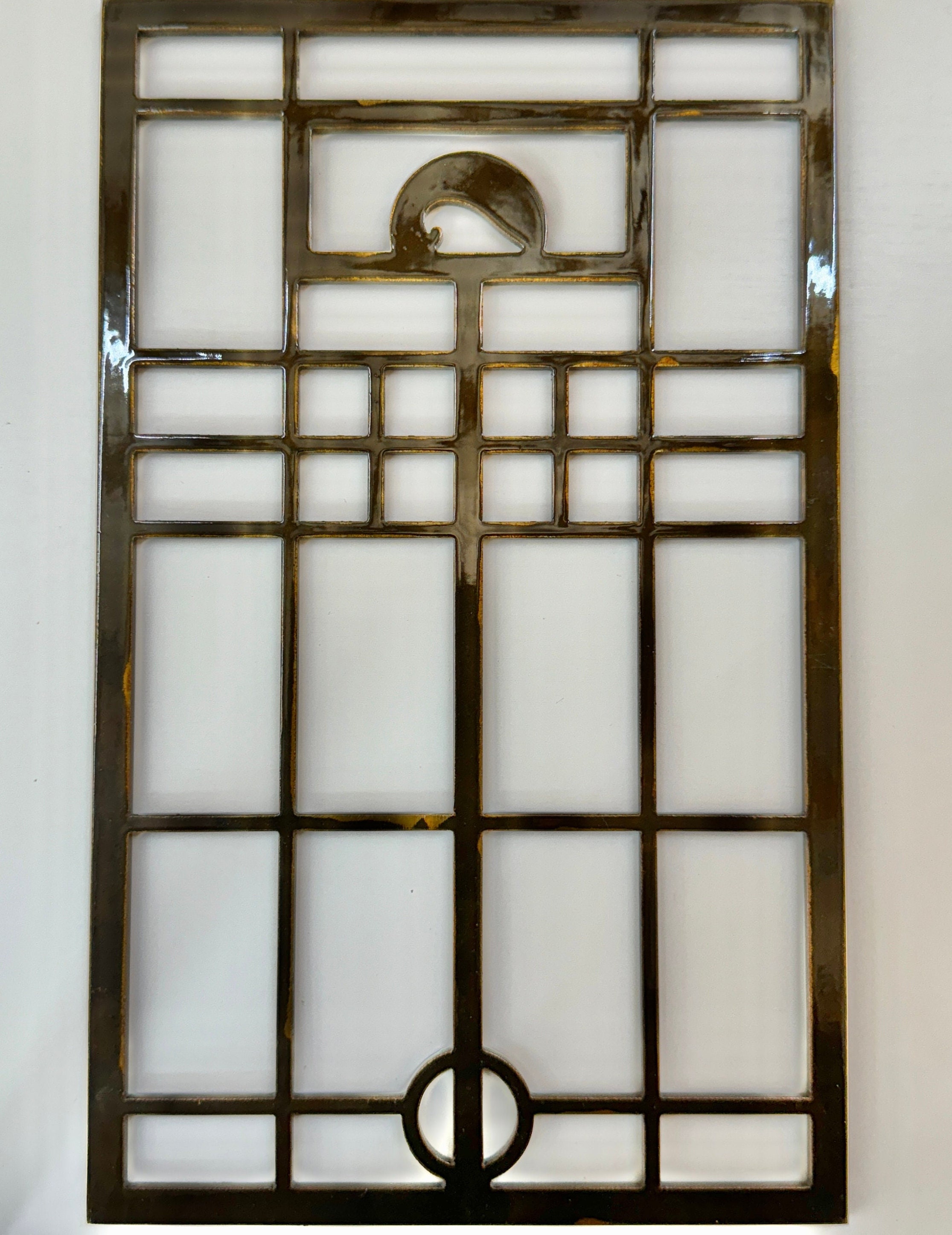 Rayne Mini Insert Sample Custom Decorative Mullion Door Kitchen Bath ...