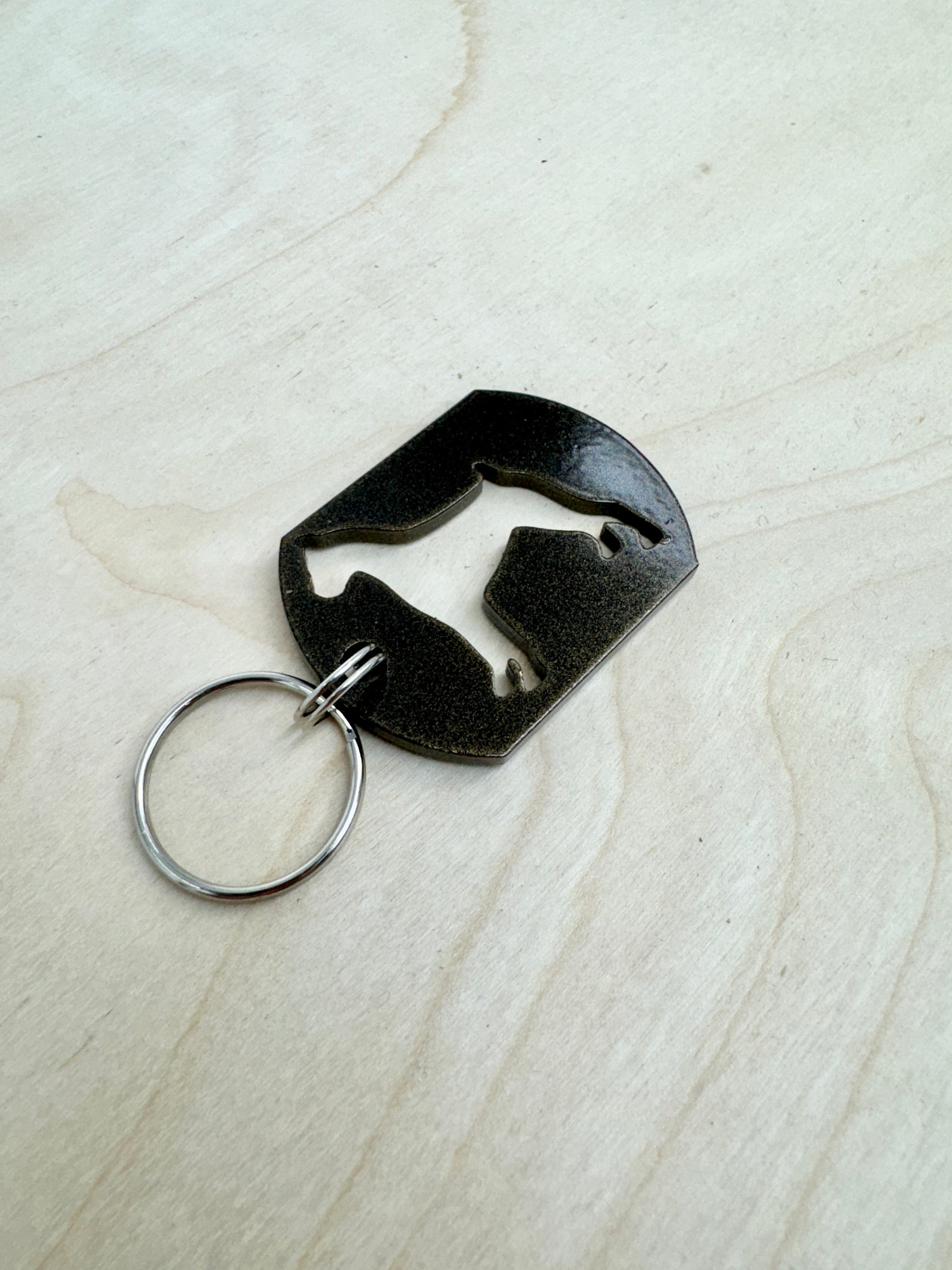 Custom Boxer Metal Keychain Heavy Metal Laser Cut Quality Keychain Logo ...