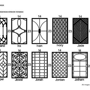 All Cabinet Door Insert Custom Decorative Mullion Door Kitchen Bath ...