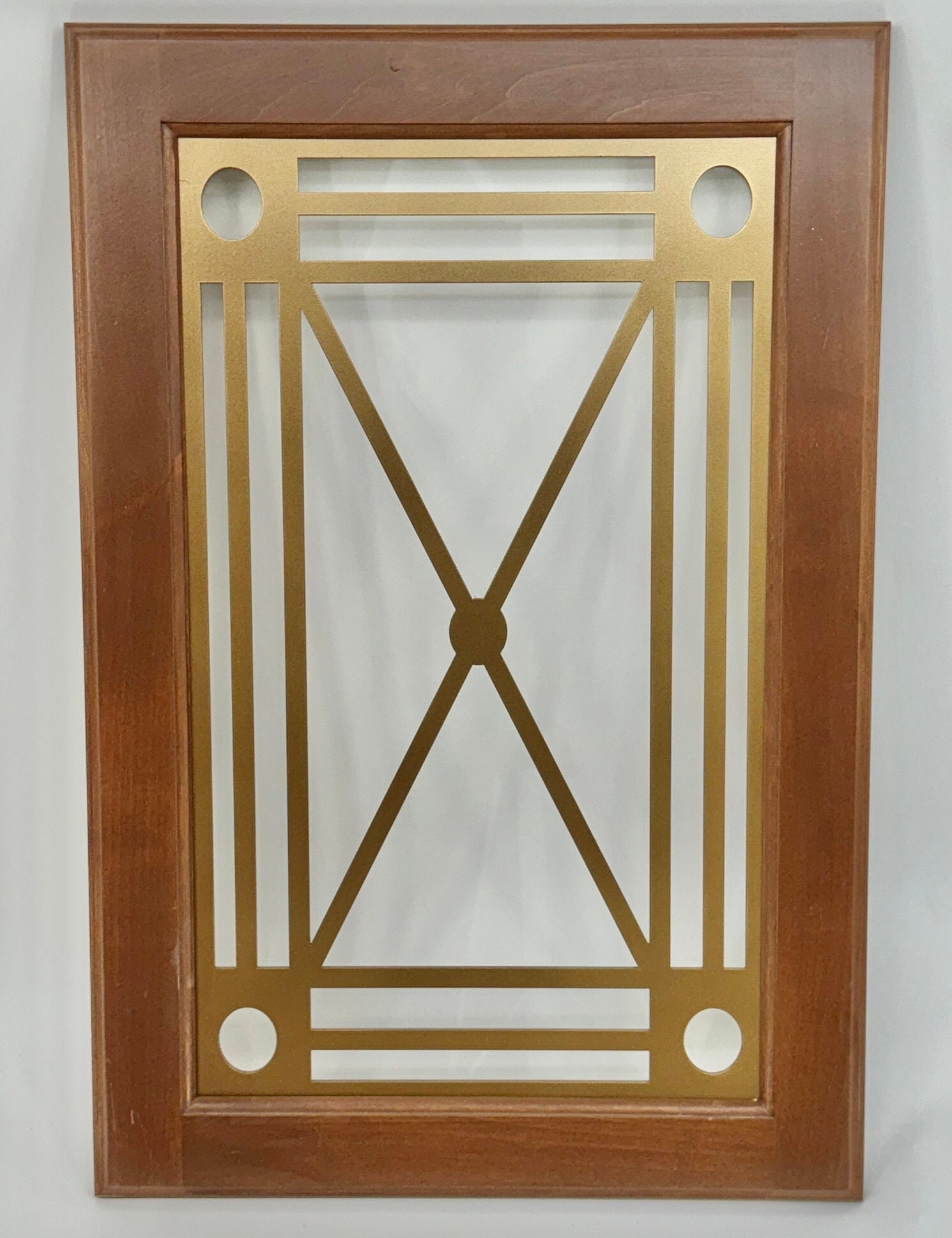 Zina Cabinet Door Insert Custom Decorative Mullion Door Kitchen Bath ...