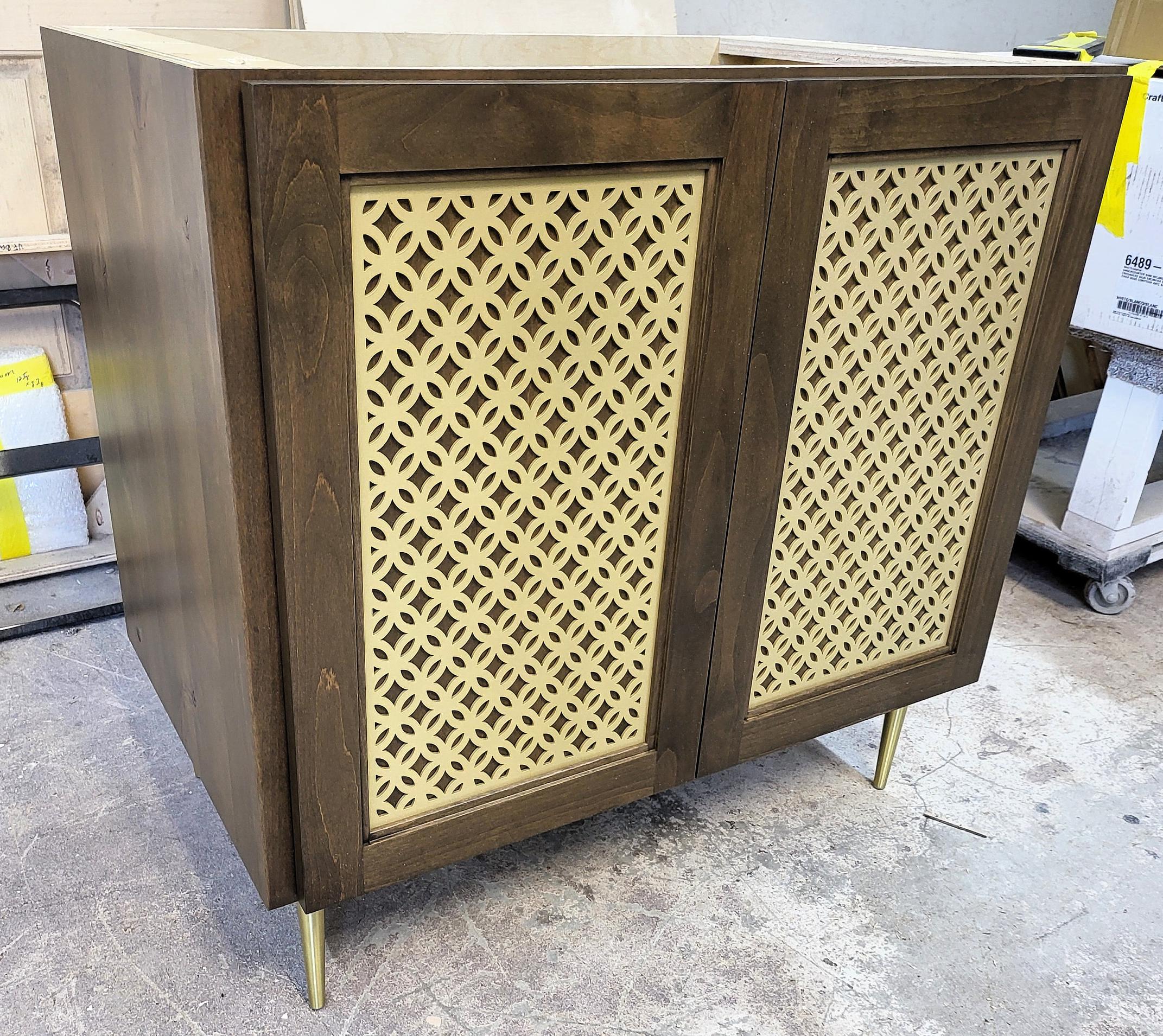 Hope Cabinet Door Insert Custom Decorative Mullion Door Kitchen Bath ...