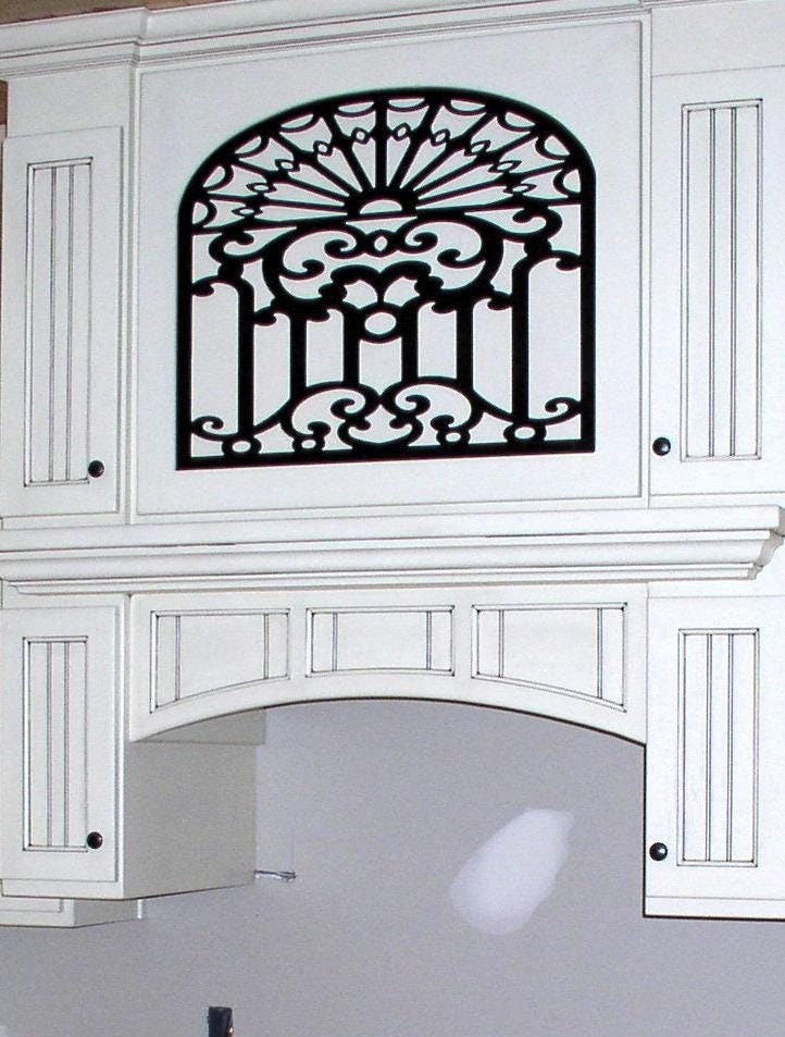 Brian Cabinet Door Insert Custom Decorative Mullion Door Kitchen Bath ...