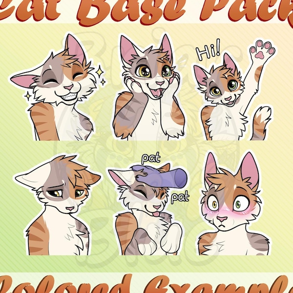 Anthro Cat Art - Etsy