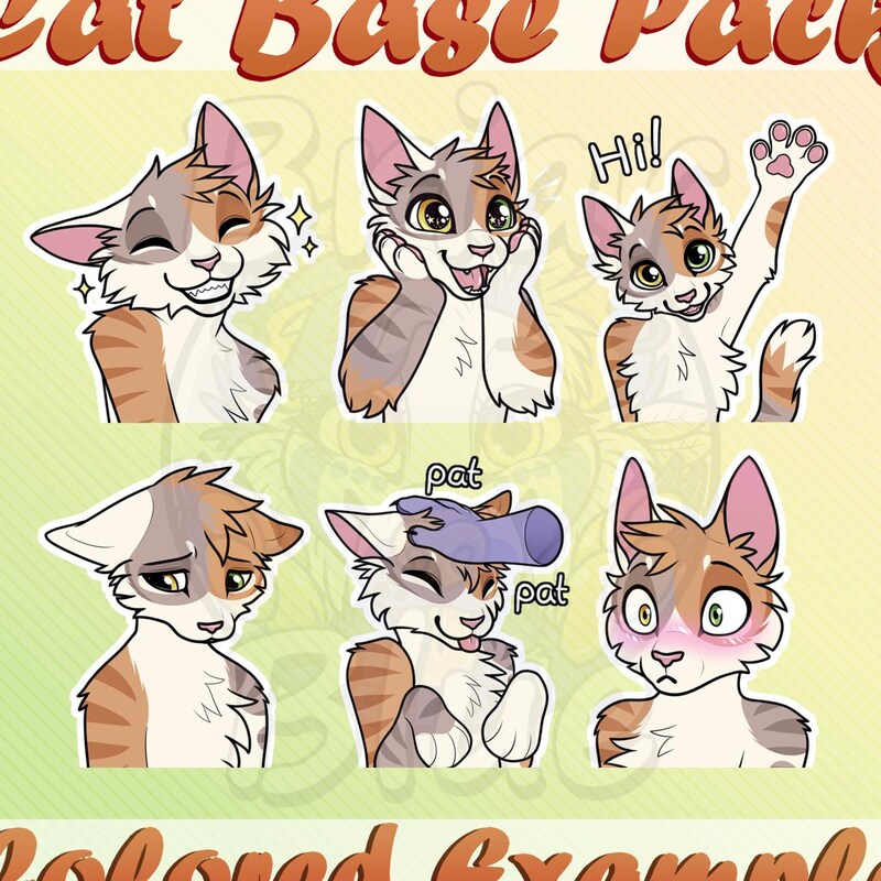 Furry Cat Base - Etsy