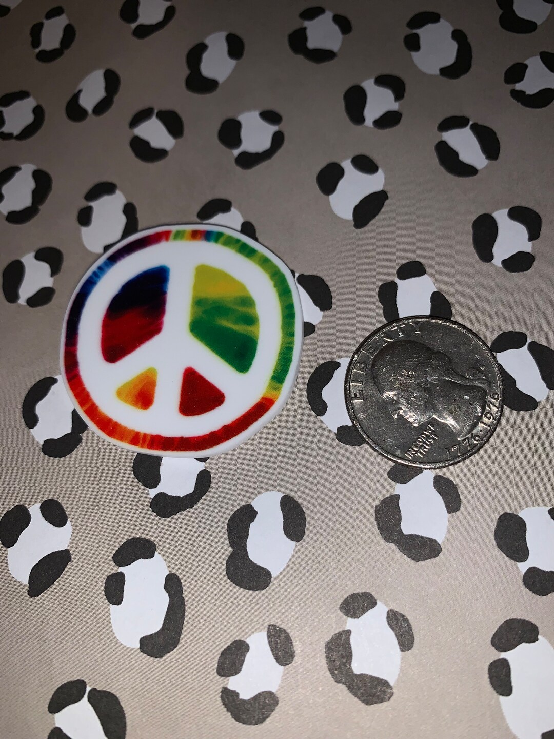 Set of 5 Peace Sign Planar Resins - Etsy