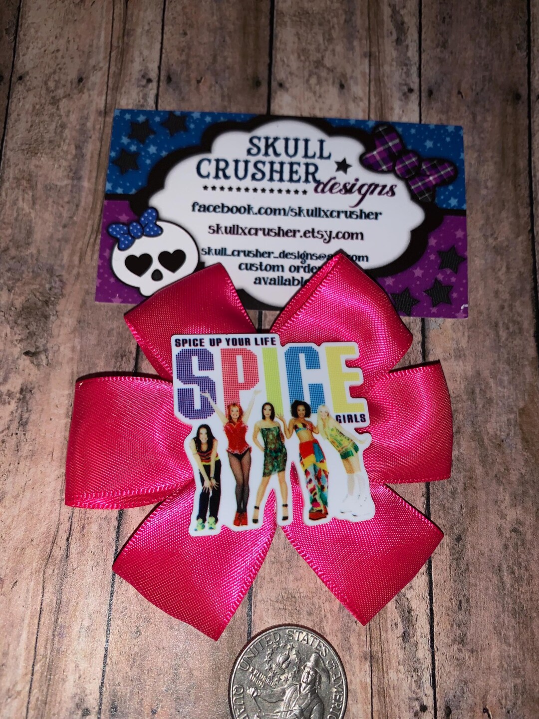 Spice Group Hair Bow - Etsy