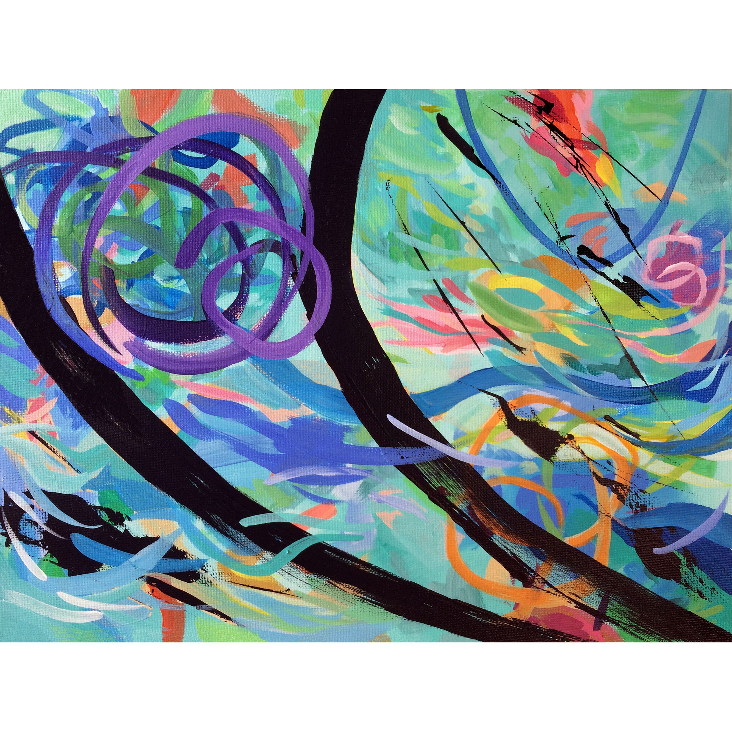 Small Abstract Painting Abstract Art Small Painting - Etsy