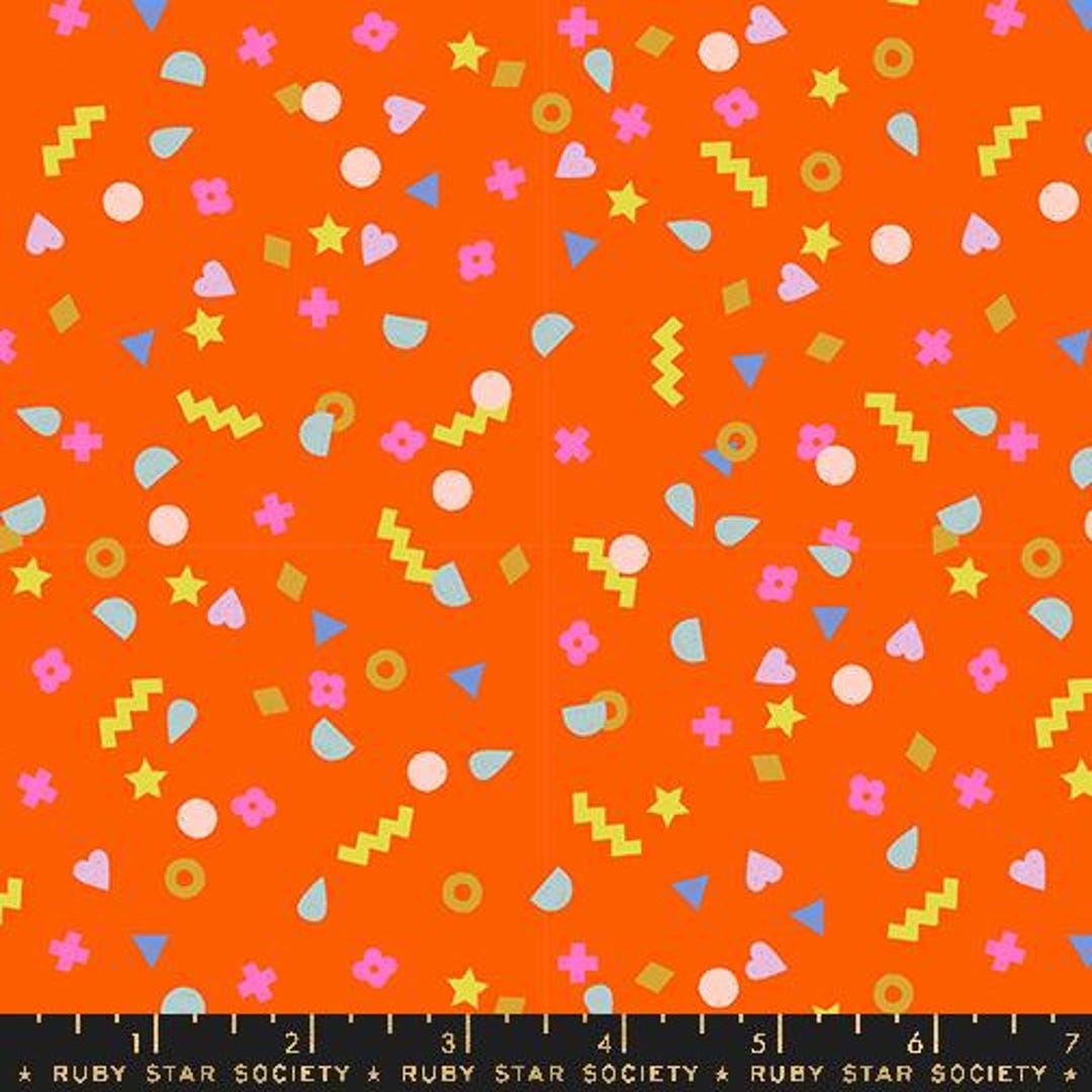 Washi Plus by Ruby Star Society - Confetti Tape Goldfish Orange RS1105 ...