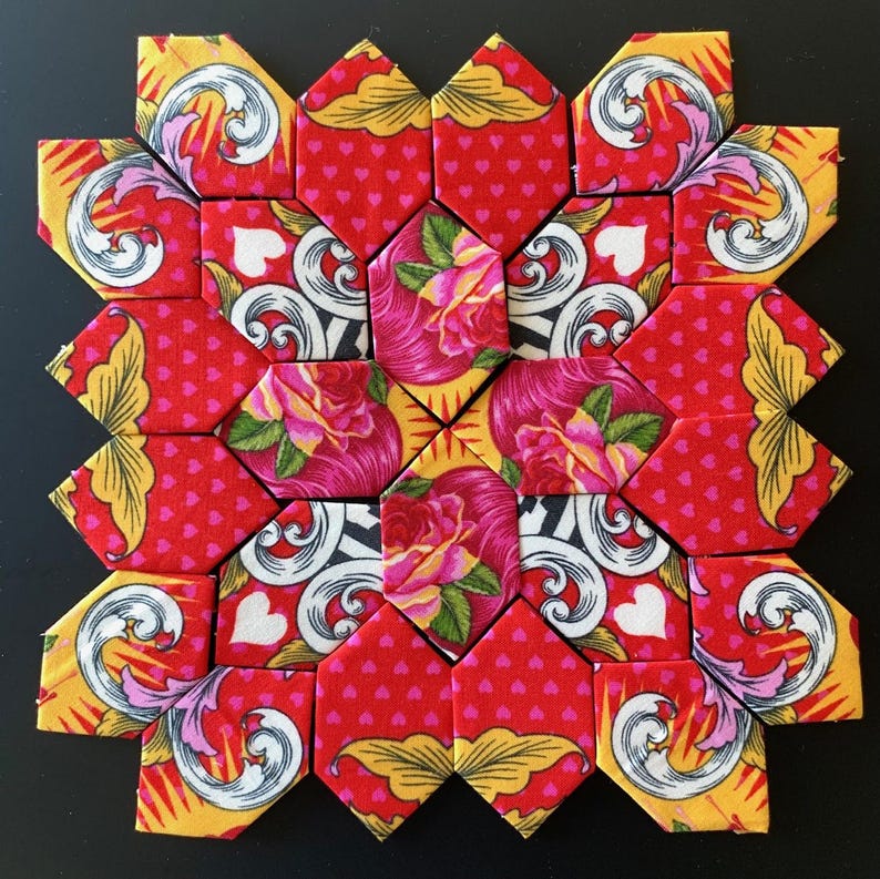 Patchwork of the Crosses Block Kit - Poker Hand - No. 34 - Etsy