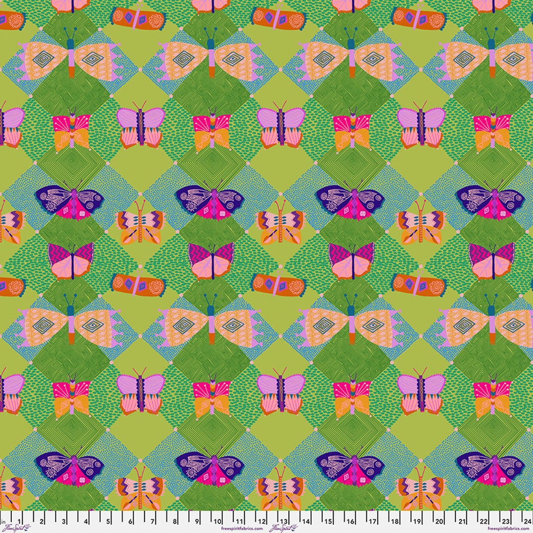 Harmony Carolyn Gavin Conservatory Craft - Harlequin - Grass PWCG006 ...