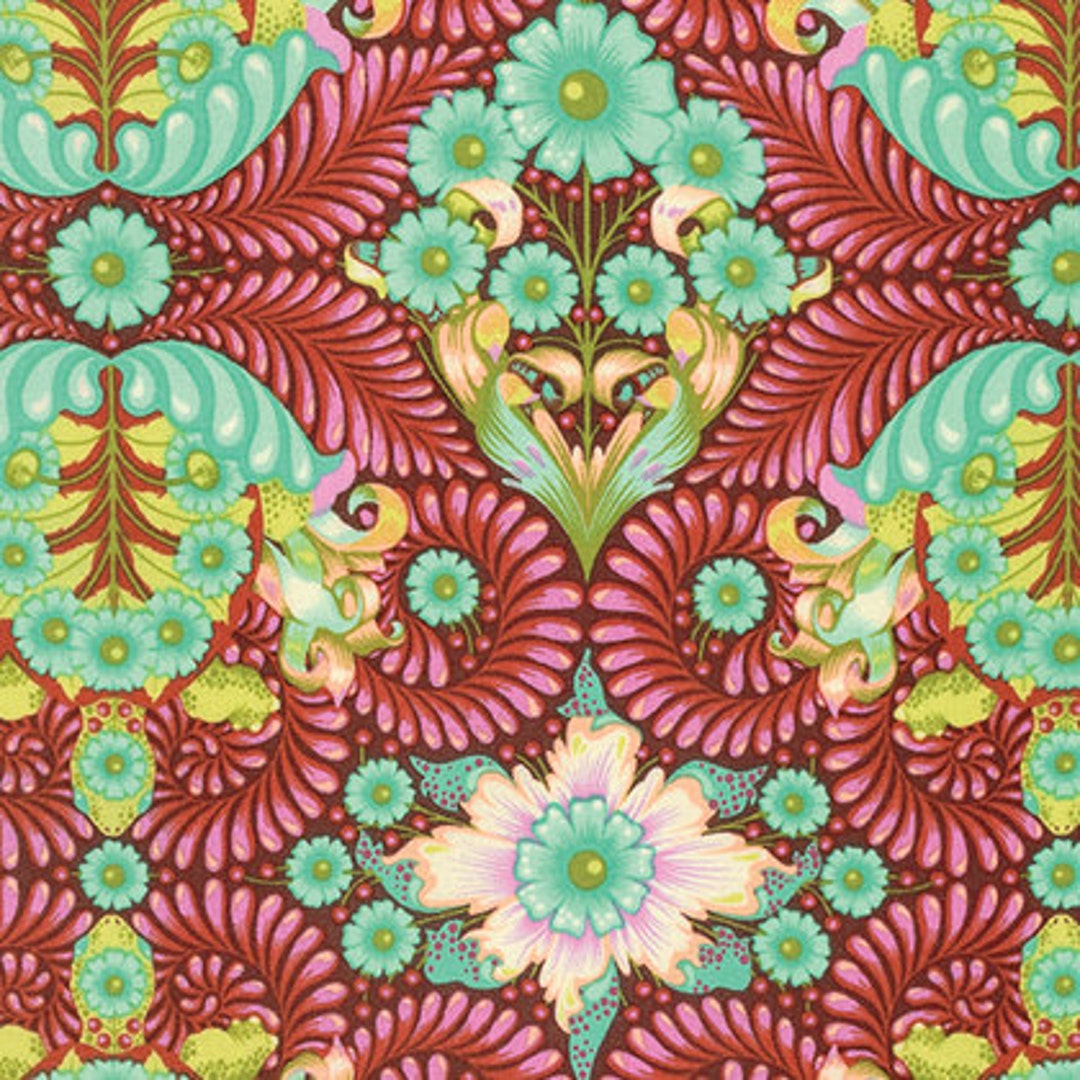 RARE Slow & Steady by Tula Pink for Free Spirit - the Tortoise - Orange ...