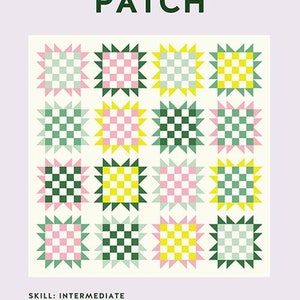 Sunflower Patch by Patch and Dot - Print Pattern - PAD 015 - Etsy