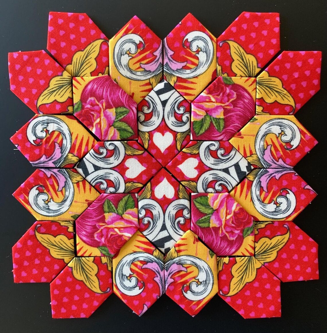 Patchwork of the Crosses Block Kit - Poker Hand - No. 34 - Etsy
