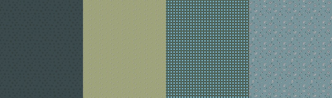 Greenstone by Jen Kingwell Designs Moda - Lollies - Seafoam - 18227 11 ...