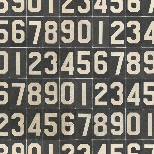 Fabric Numbers - Etsy