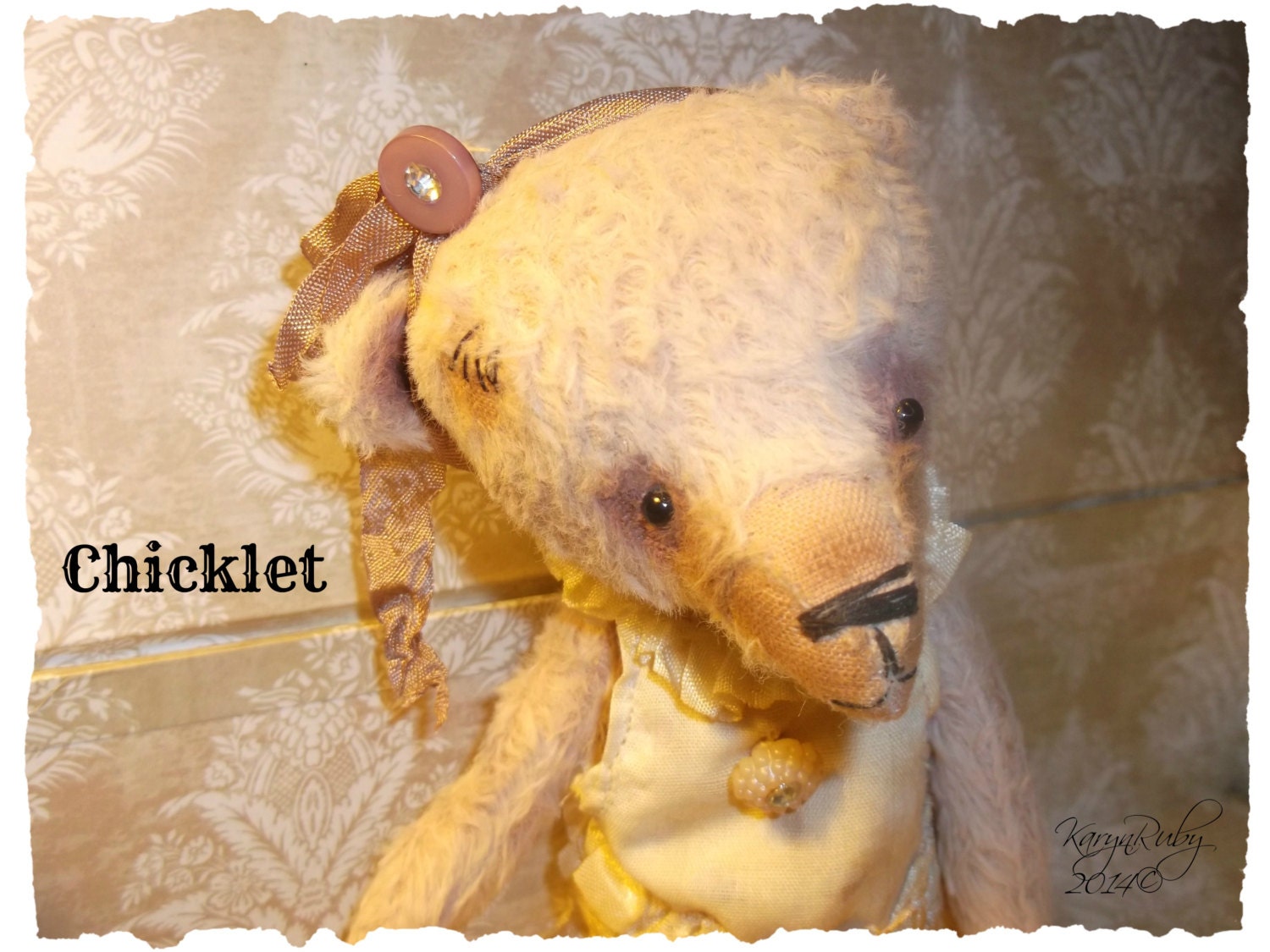 PDF Epattern to Make 8 Inch Bear 'chicklet' Vintage - Etsy