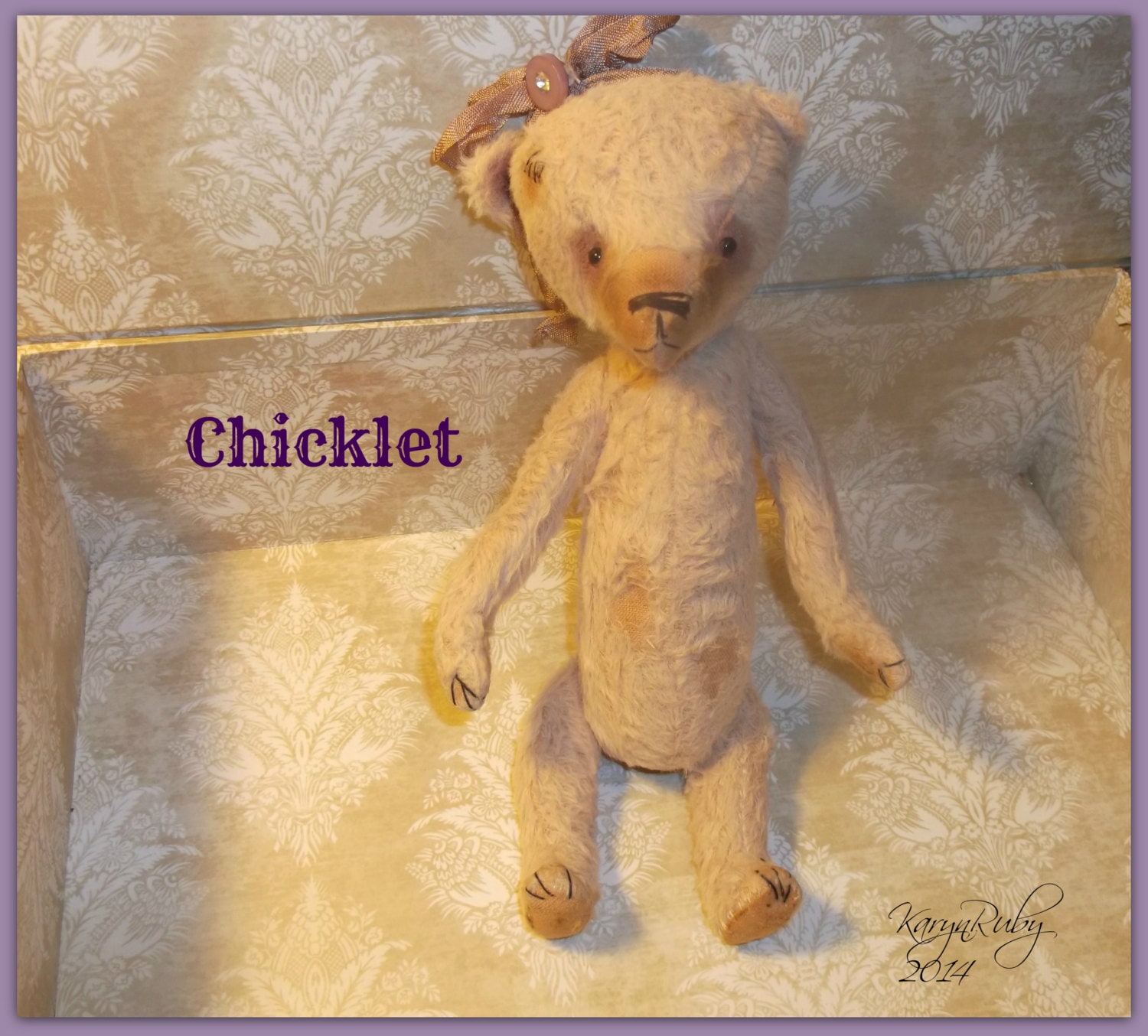 PDF Epattern to Make 8 Inch Bear 'chicklet' Vintage - Etsy