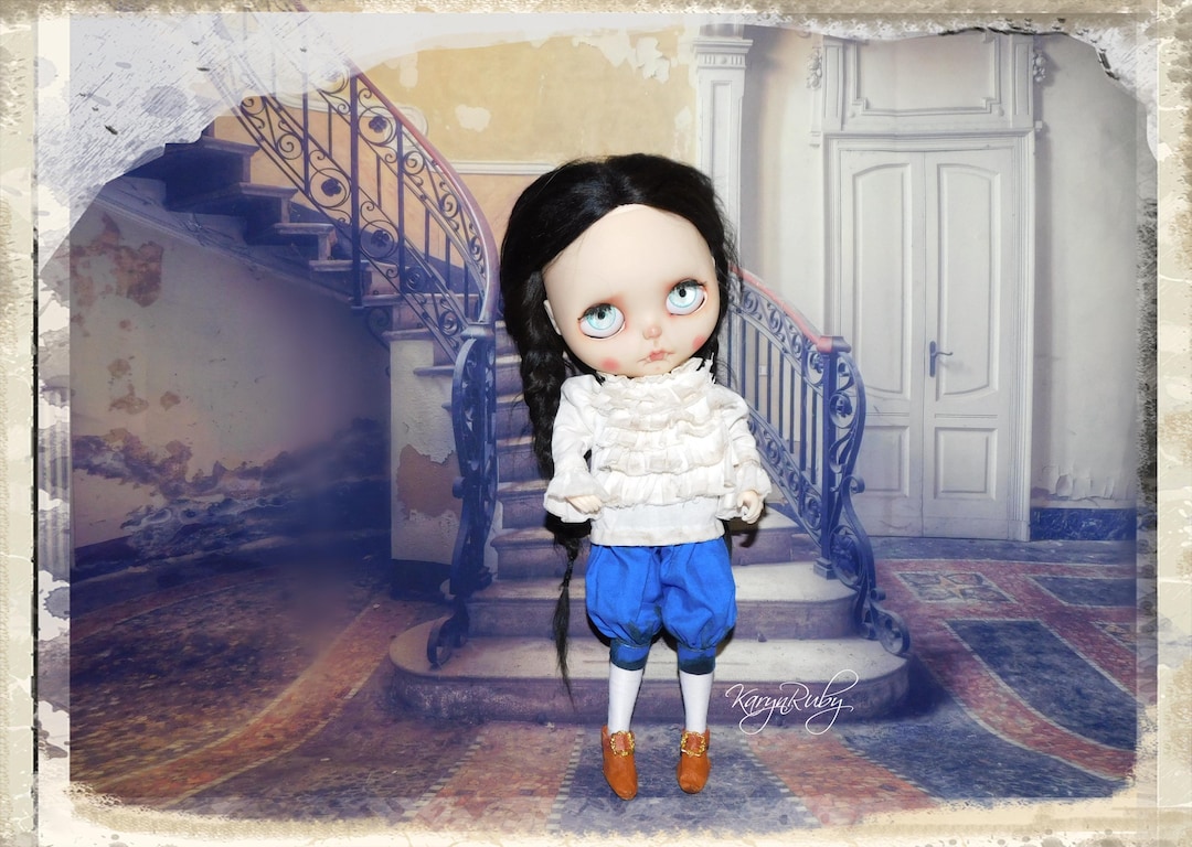 Blythe -vintage Inspired Vampire Renaissance Period~ 4 Piece ~ Includes ...