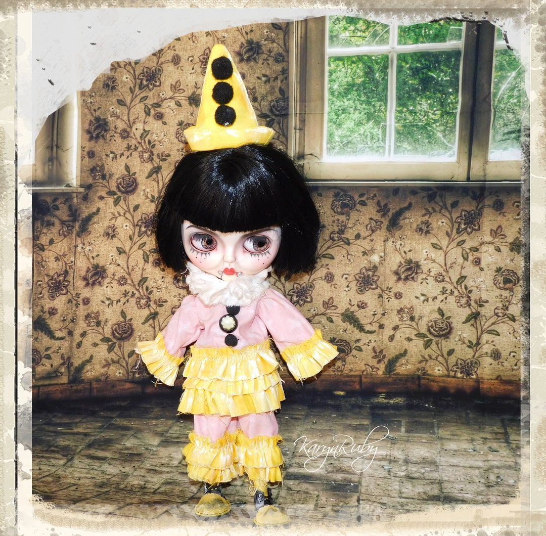Blythe ~ Vintage Circus ~ Victorian Clown Costume 4 Piece ~ by ...