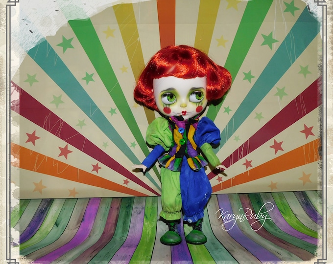 Blythe vintage Clown Inspired Renaissance Period 2 Piece by Karynruby ...