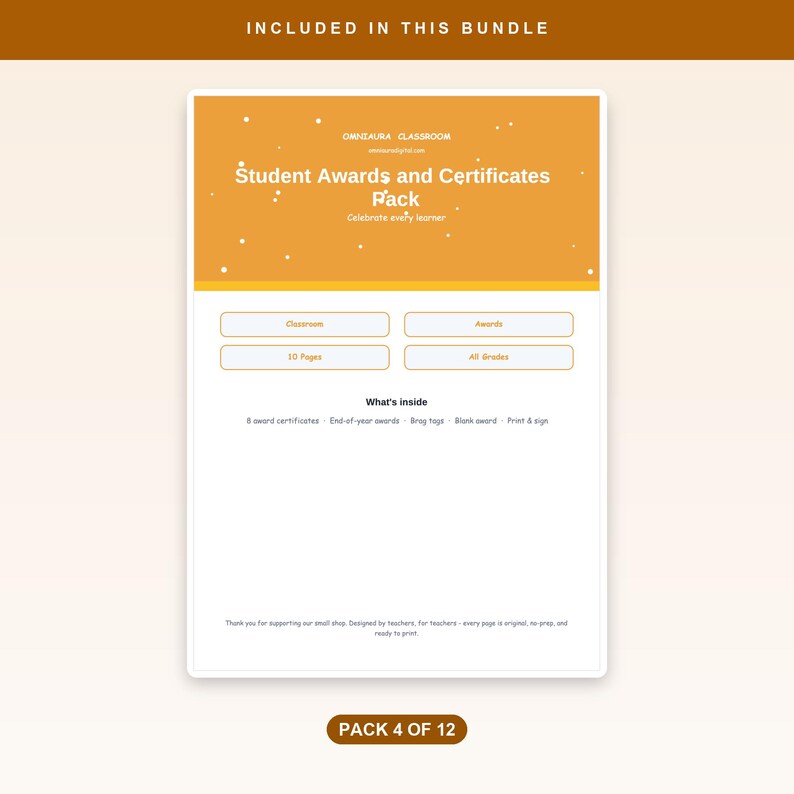 Classroom Management Bundle - Behavior Charts, Awards, Schedules & Sub ...