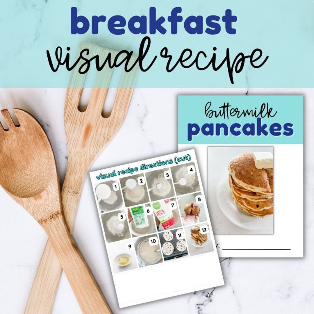 Buttermilk Pancakes Visual Recipes | Cookbook | Life Skills | Cooking ...