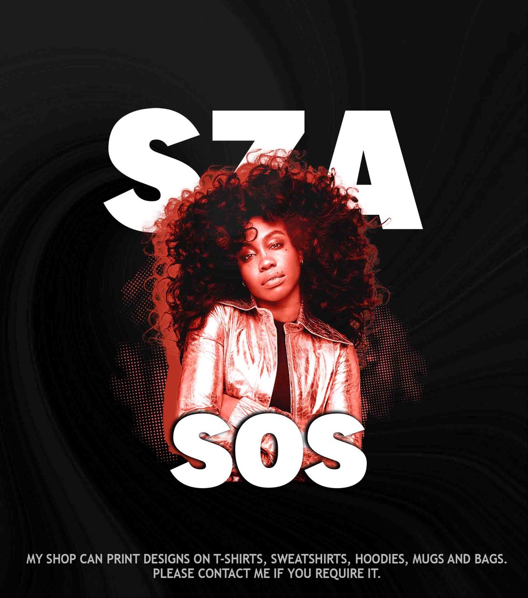 Sza Merch Digital Png, S.Z.A SOS PNG, Sza Full Tracklist Png, Sos Full ...