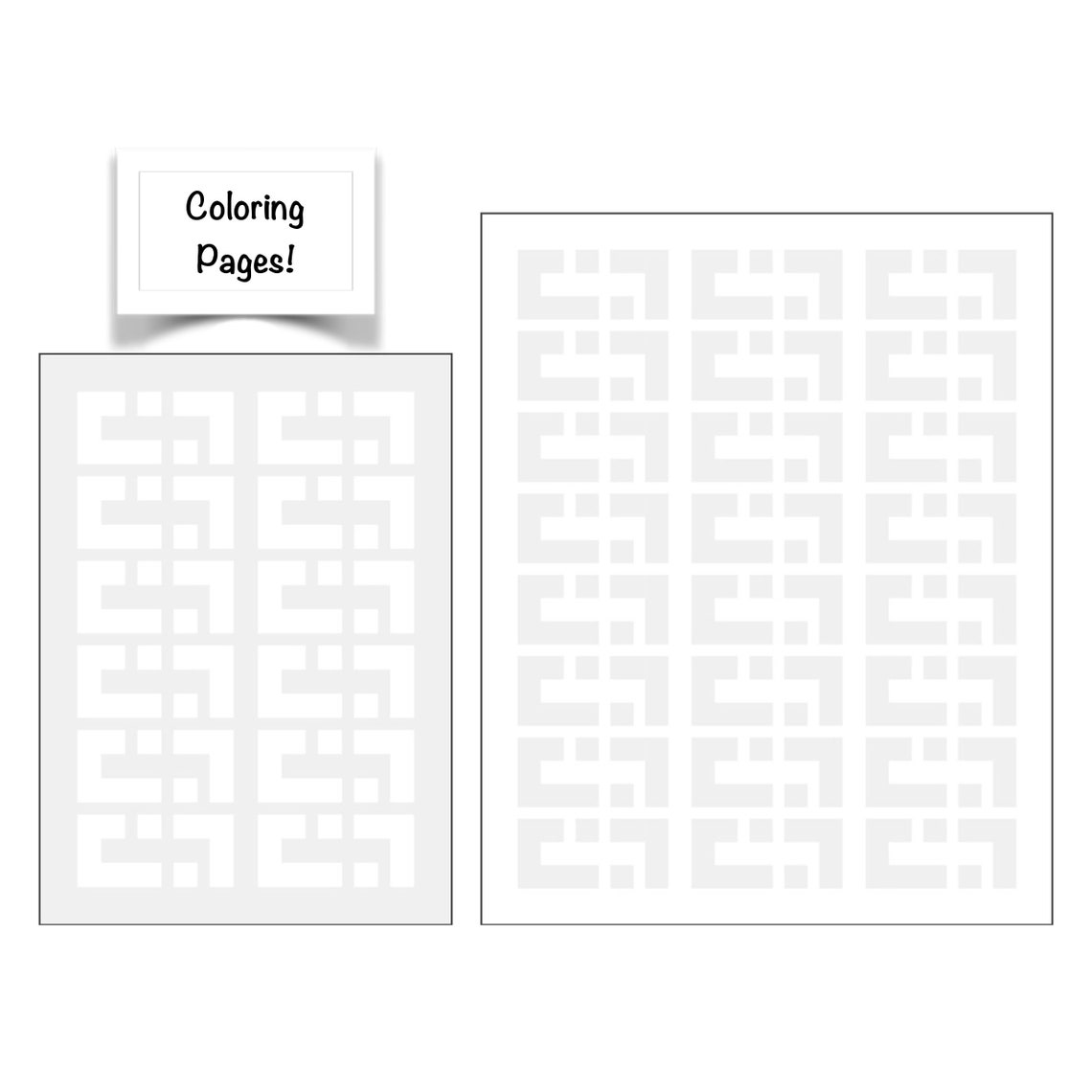 PDF Interlock Quilt Pattern PDF Download Scrappy Quilt - Etsy