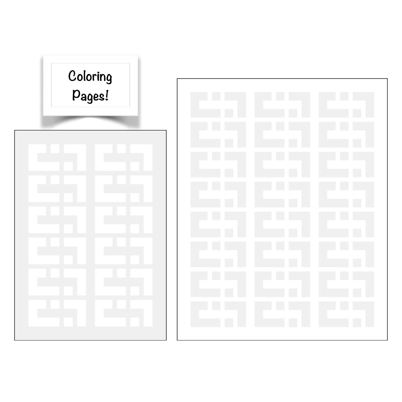 PDF Interlock Quilt Pattern PDF Download Scrappy Quilt - Etsy